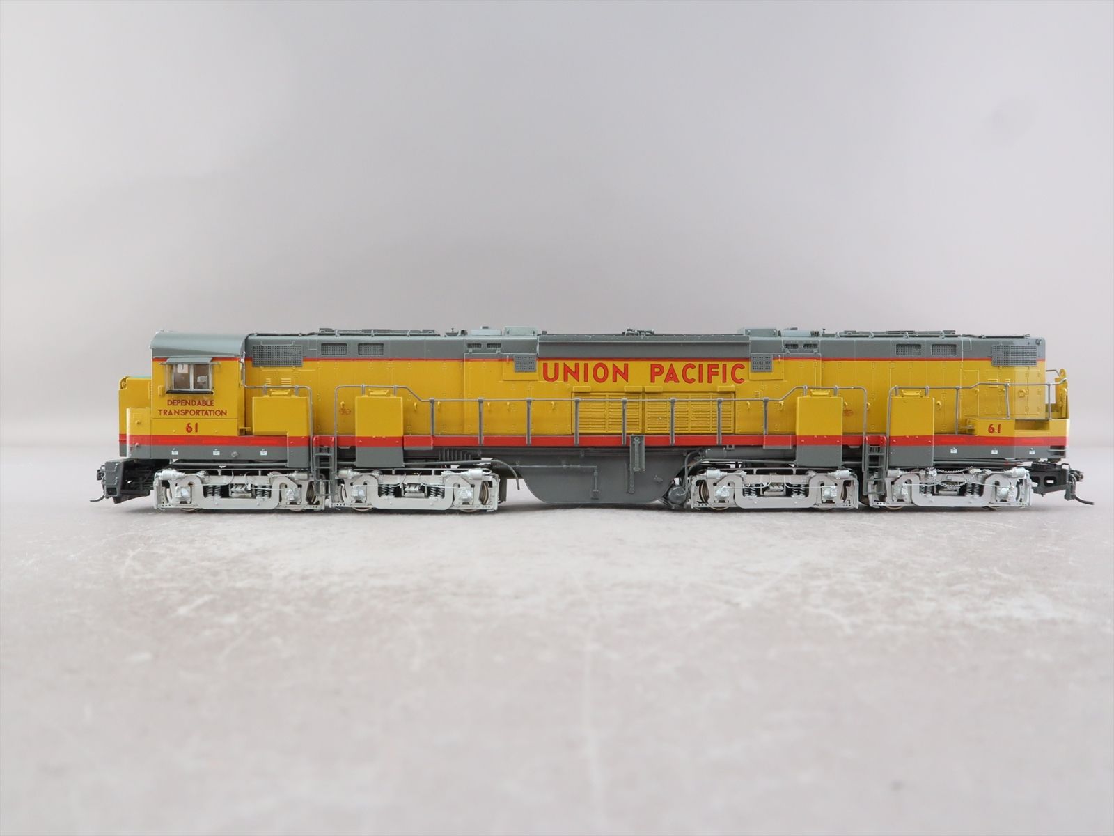 HO Brass Model - OMI 5443 UP Union Pacific C855 C855A #61 - Custom - 1993 Run - Ajin - VERY HARD ...