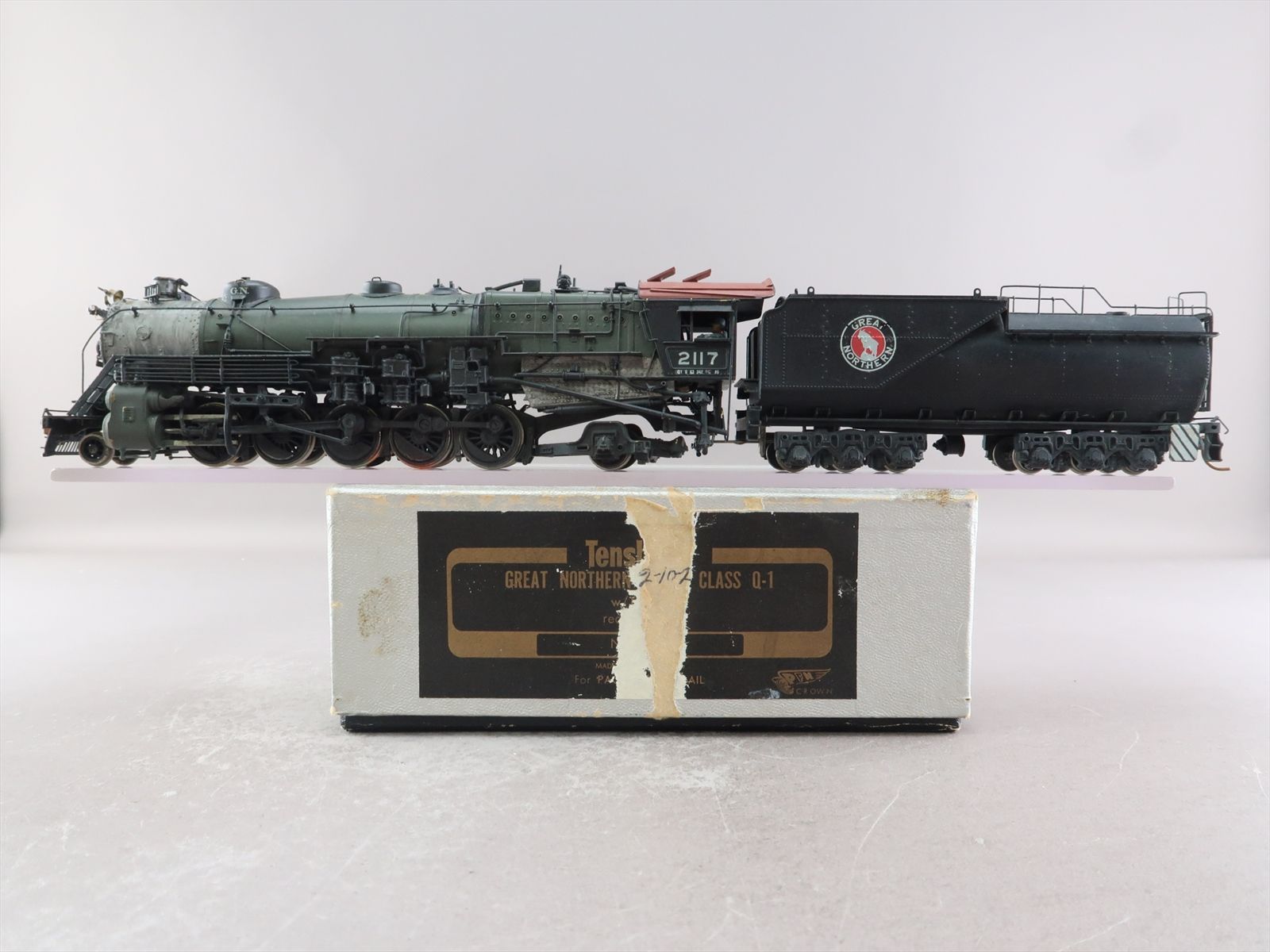 HO Brass Model - PFM Crown Tenshodo GN Great Northern Q-1 2-10-2 #2117 ...