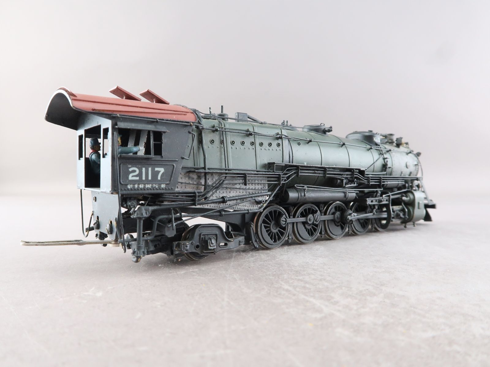 HO Brass Model - PFM Crown Tenshodo GN Great Northern Q-1 2-10-2 #2117 ...