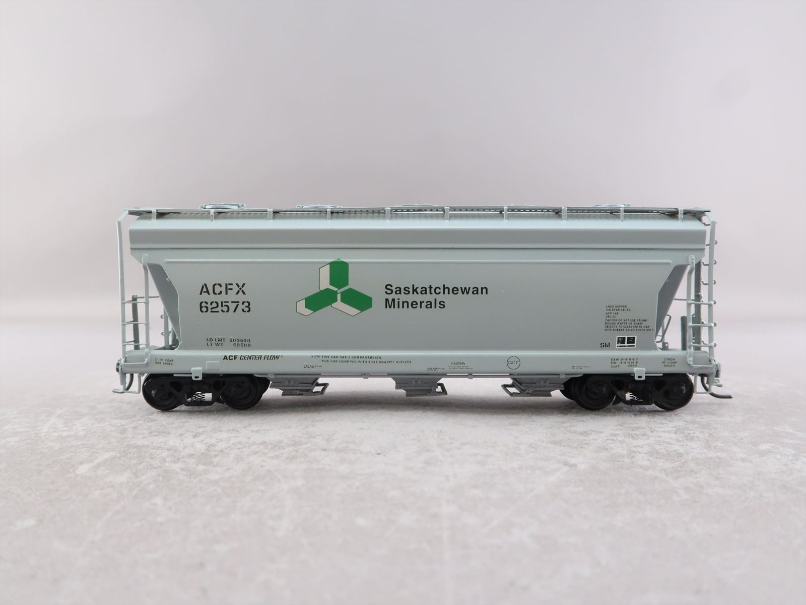 HO Brass Model - OMI 3094 ACF ACFX Saskatchewan Minerals 3 Bay ...
