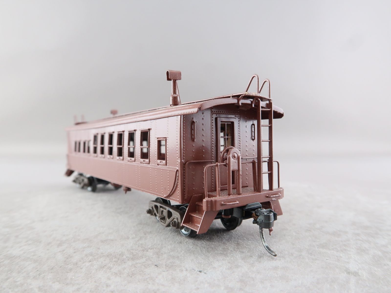 HO Brass Model - HM Hallmark AT&SF Santa Fe Drover Car Drover's Caboose ...