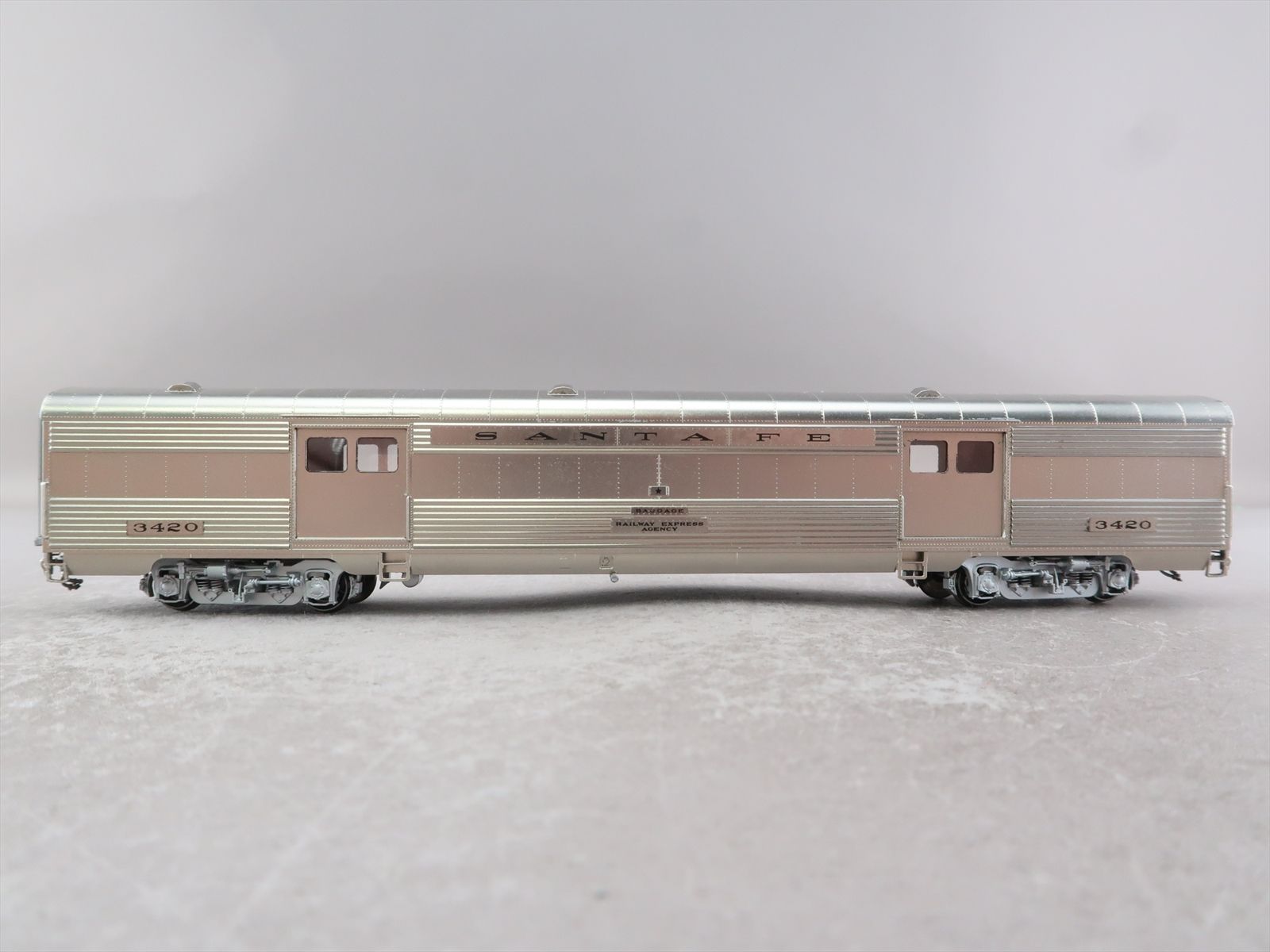 HO Brass Model - OMI 3499.1 AT&SF SF Santa Fe Baggage Car #3420 - F/P ...