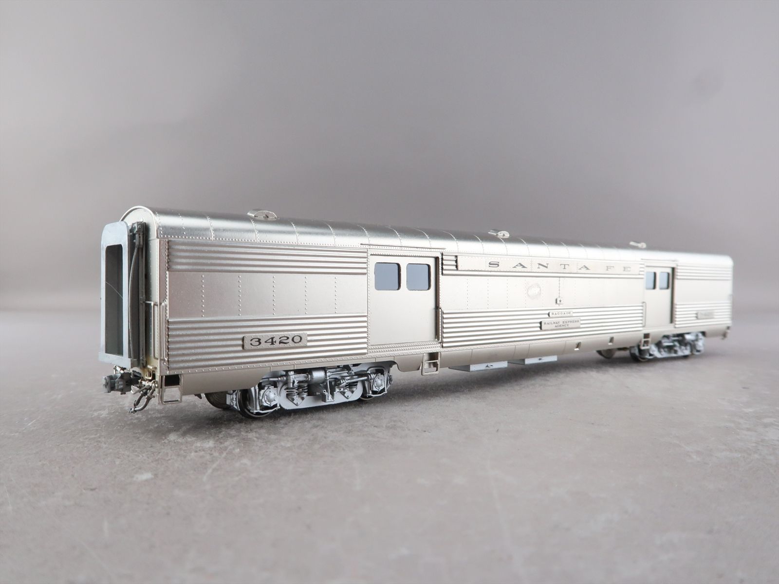 HO Brass Model - OMI 3499.1 AT&SF SF Santa Fe Baggage Car #3420 - F/P ...