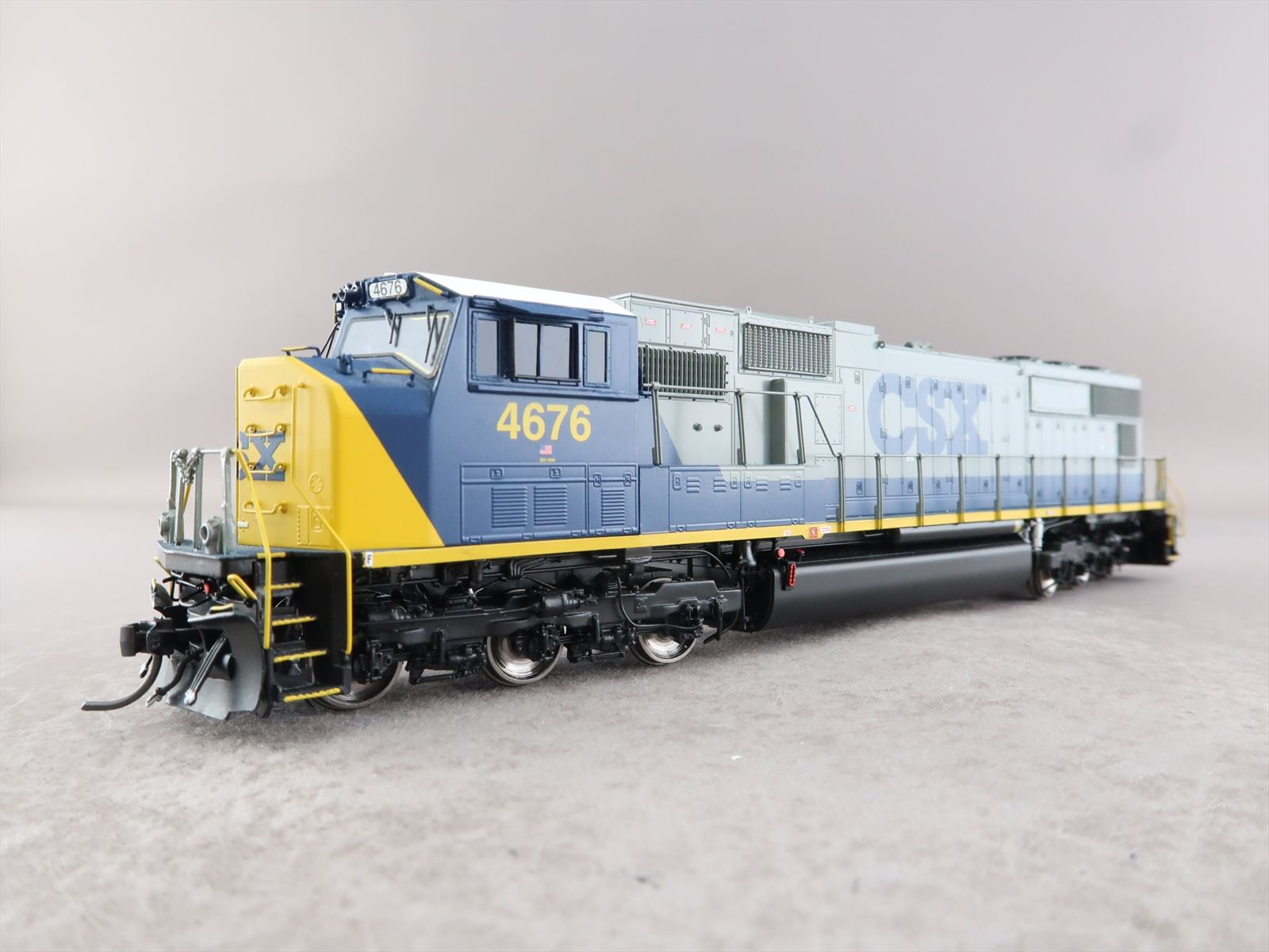 HO Brass Model - OMI 6637.2 Overland CSX SD70M Diesel #4676 - F/P ...