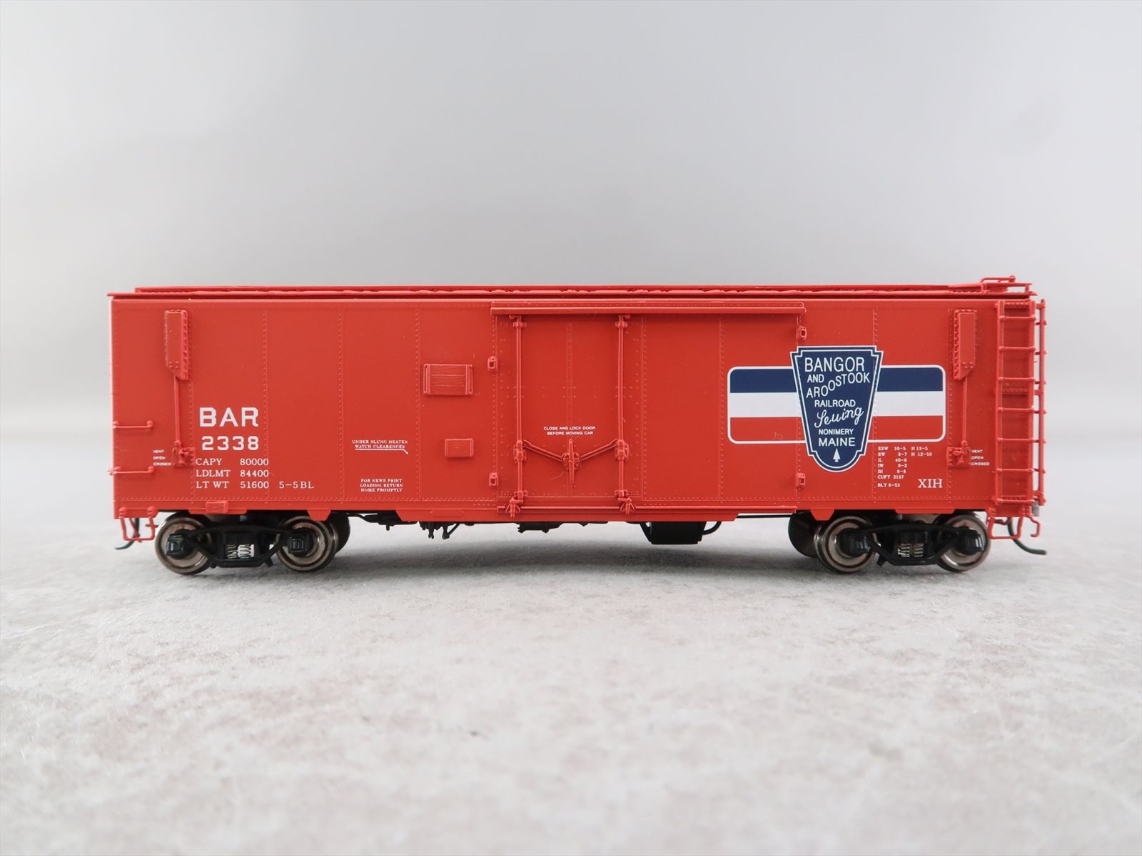 HO Brass Model - CCI / Railworks CCI-264.1P BAR Bangor & Aroostook ...
