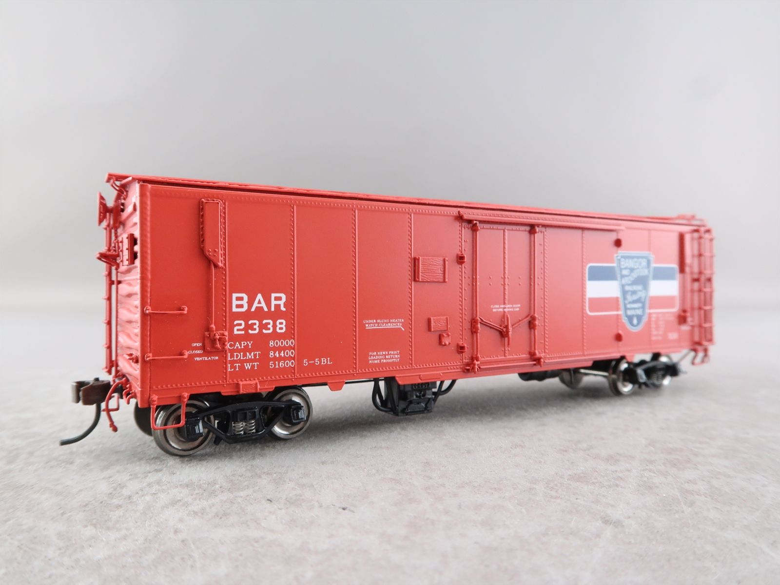 HO Brass Model - CCI / Railworks CCI-264.1P BAR Bangor & Aroostook ...