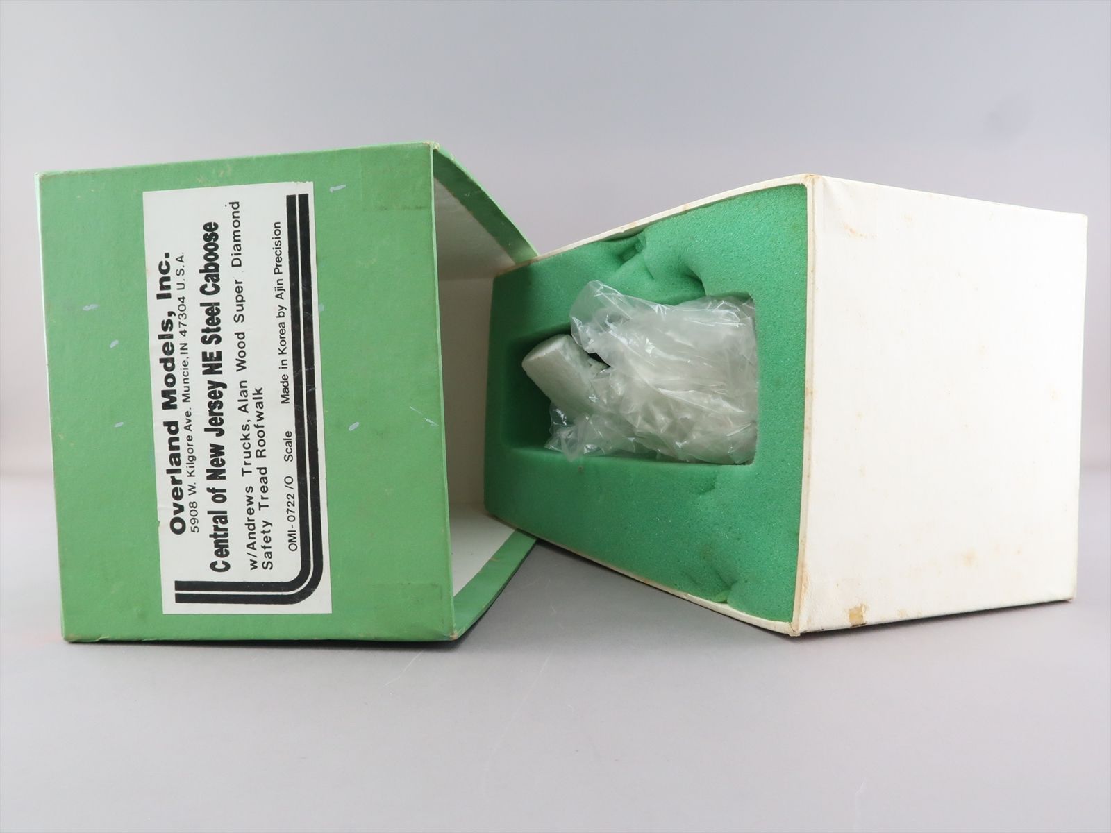 O Brass Model - OMI 0722 CNJ Jersey Central NE Steel Caboose - Partial ...