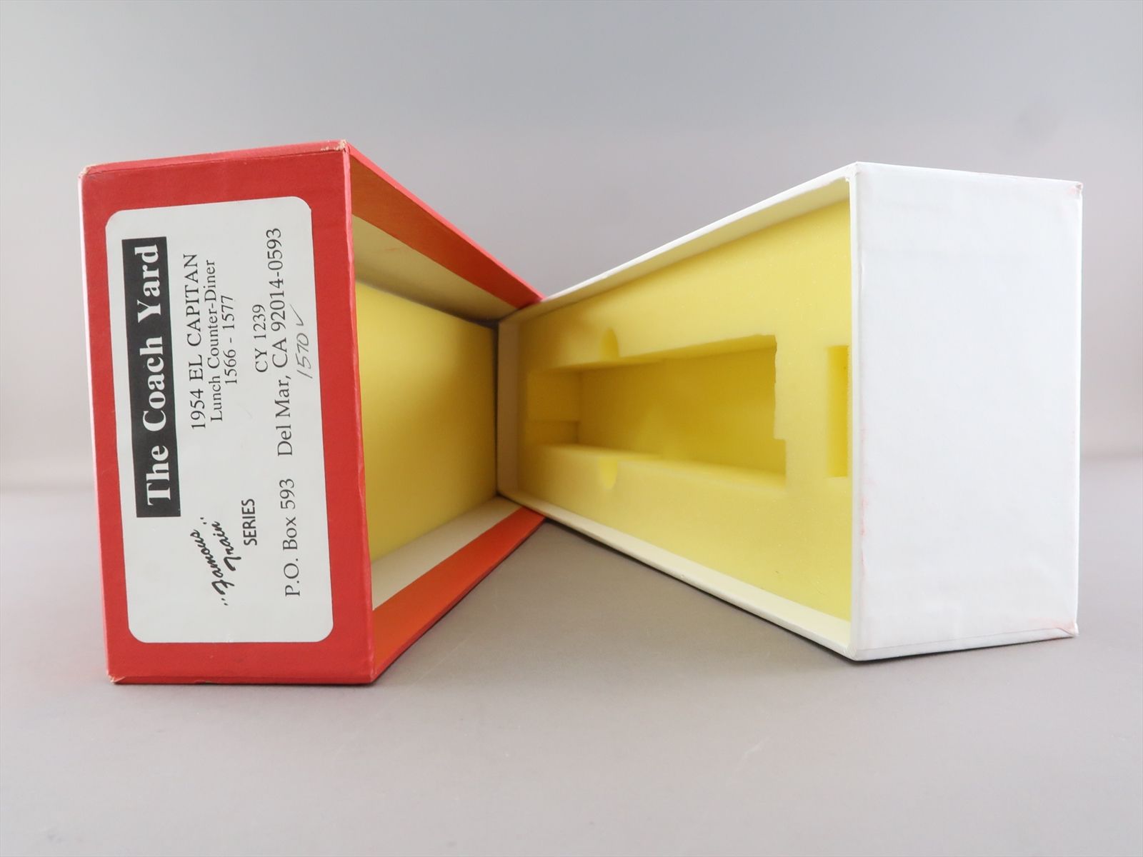 HO Brass Model - TCY 1239 SINGLE CAR ONLY AT&SF Santa Fe 1954 El ...