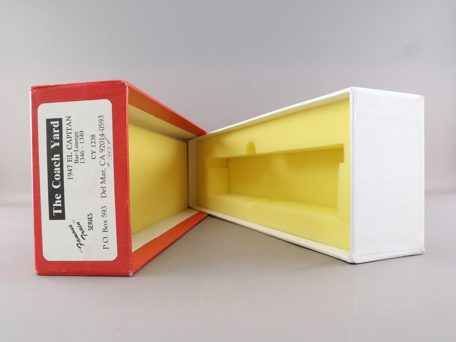 HO Brass Model - TCY 1238 AT&SF Santa Fe 1947 El Capitan SINGLE CAR ...