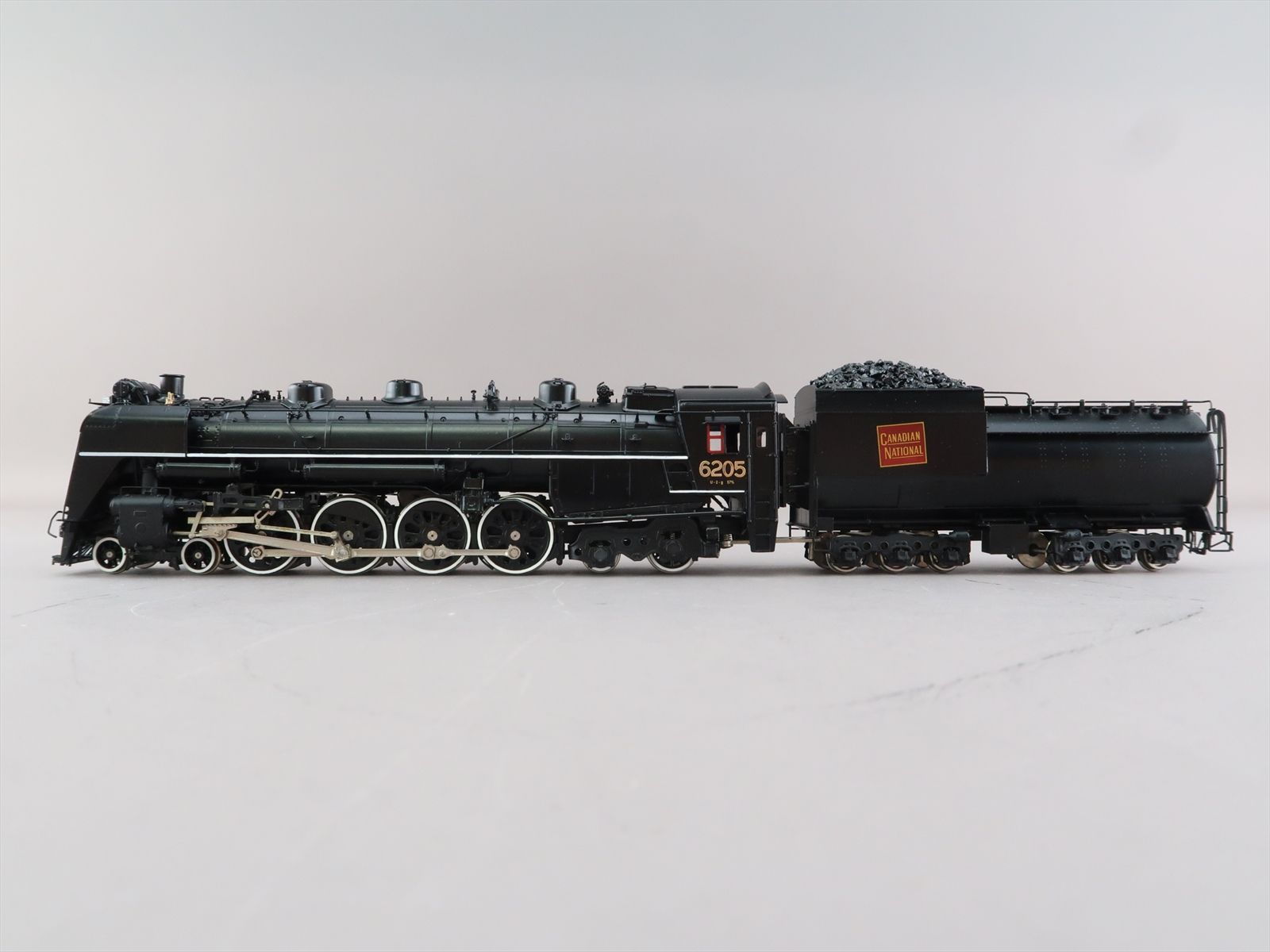 HO Brass Model - VH Van Hobbies CNR Canadian National U2g 4-8-4 #6205 ...