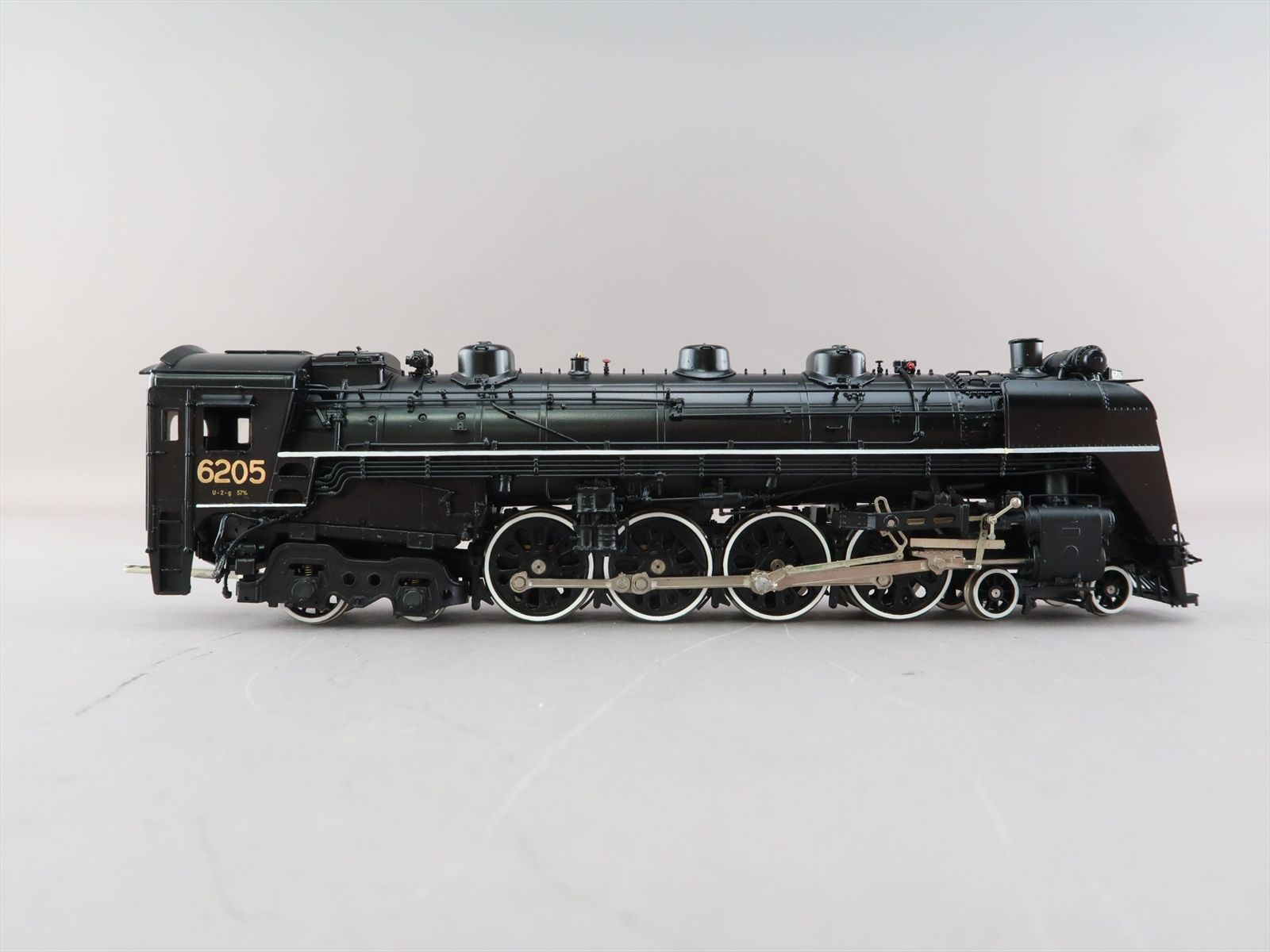 HO Brass Model - VH Van Hobbies CNR Canadian National U2g 4-8-4 #6205 ...