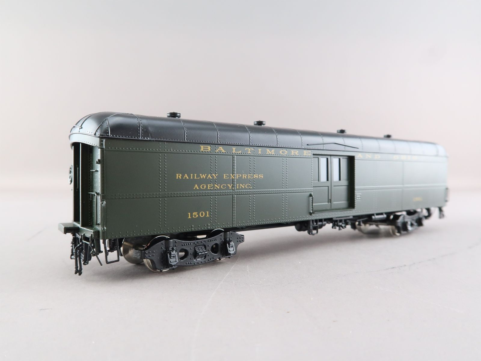 HO Brass Model - MTS B&O Baltimore & Ohio C-15 Baggage Express Car ...