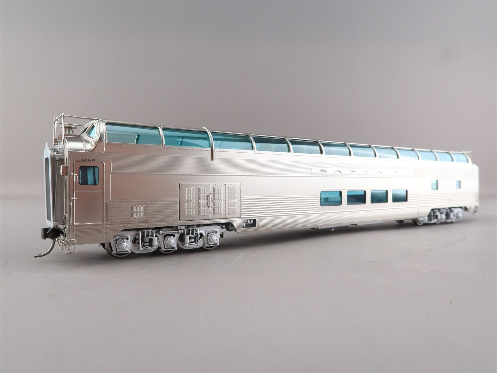 HO Brass Model - TCY 0476 ATSF LW Business Cars ATSF #60 Full Dome Lounge 1975 r/b Topeka Shops ...