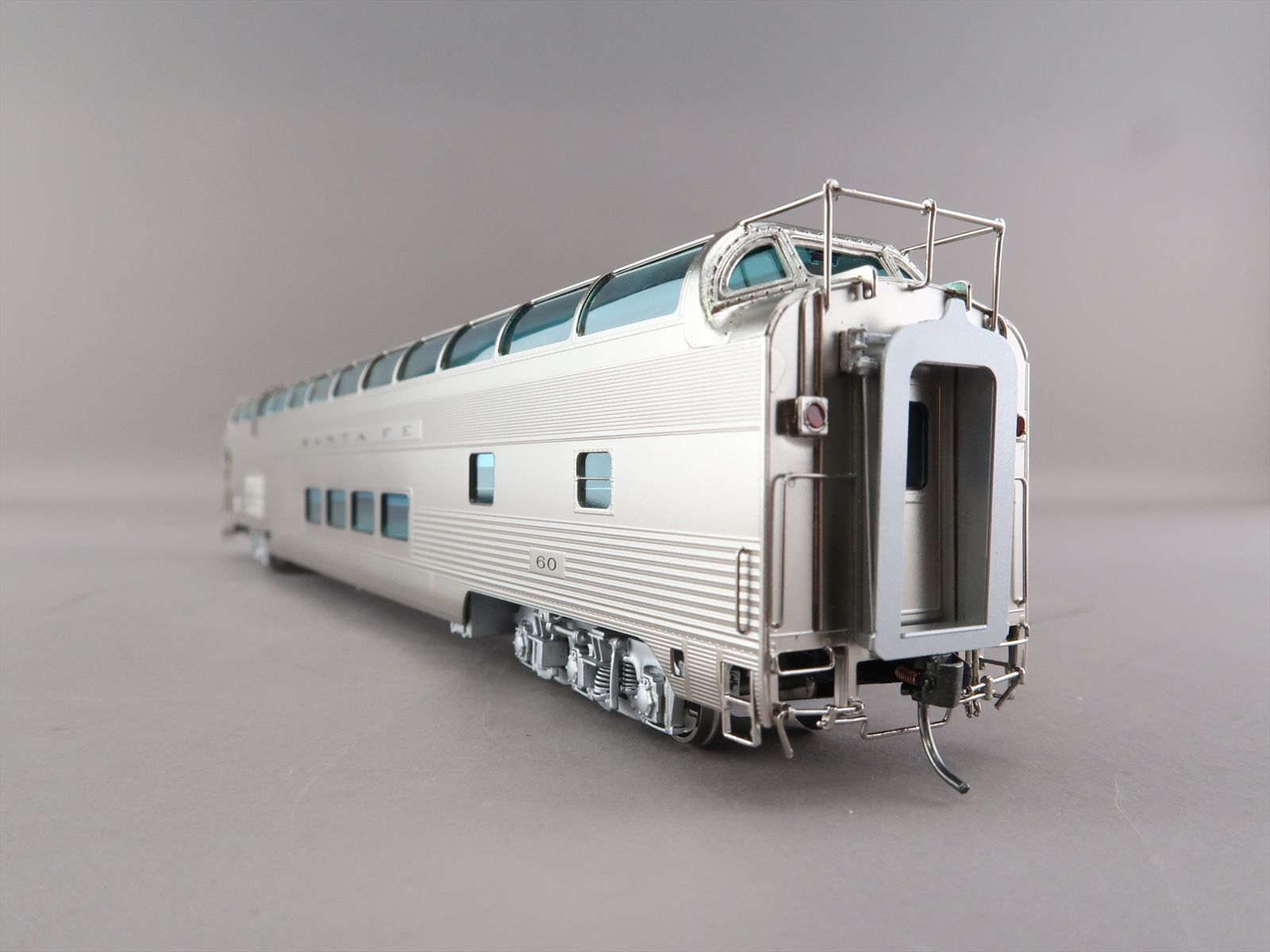 HO Brass Model - TCY 0476 ATSF LW Business Cars ATSF #60 Full Dome ...