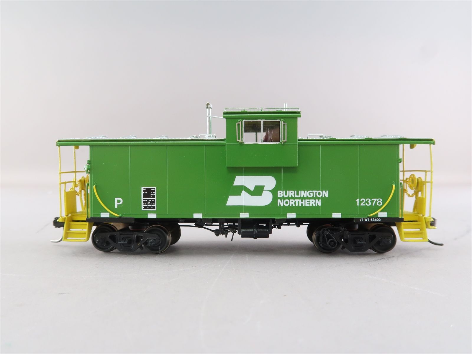 HO Brass Model - OMI 3900 BN Burlington Northern International W-V Caboose #12378 - Custom ...
