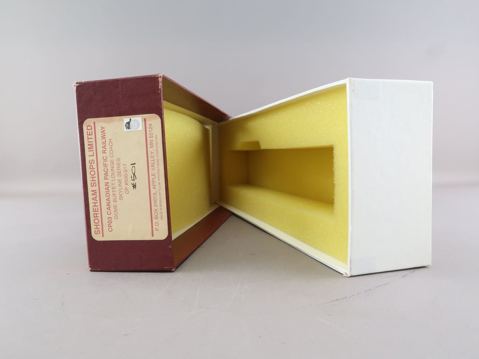 HO Brass Model - SSL CP03 CP CPR Canadian Pacific Dome Buffet Lounge Coach Skyline Series #501 ...