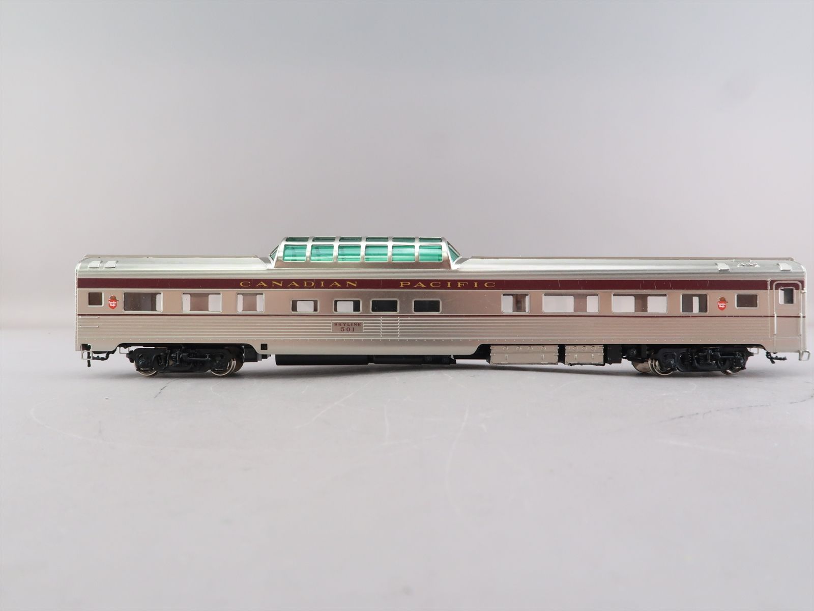 HO Brass Model - SSL CP03 CP CPR Canadian Pacific Dome Buffet Lounge Coach Skyline Series #501 ...
