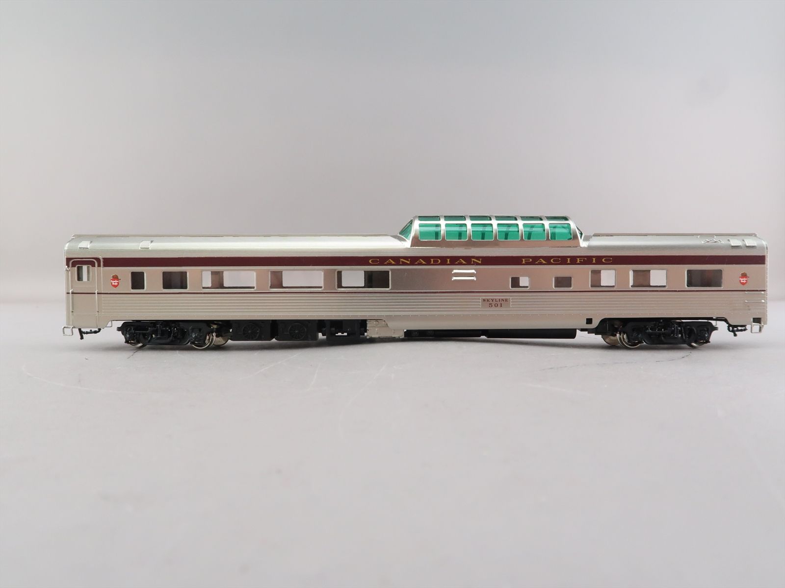 HO Brass Model - SSL CP03 CP CPR Canadian Pacific Dome Buffet Lounge Coach Skyline Series #501 ...