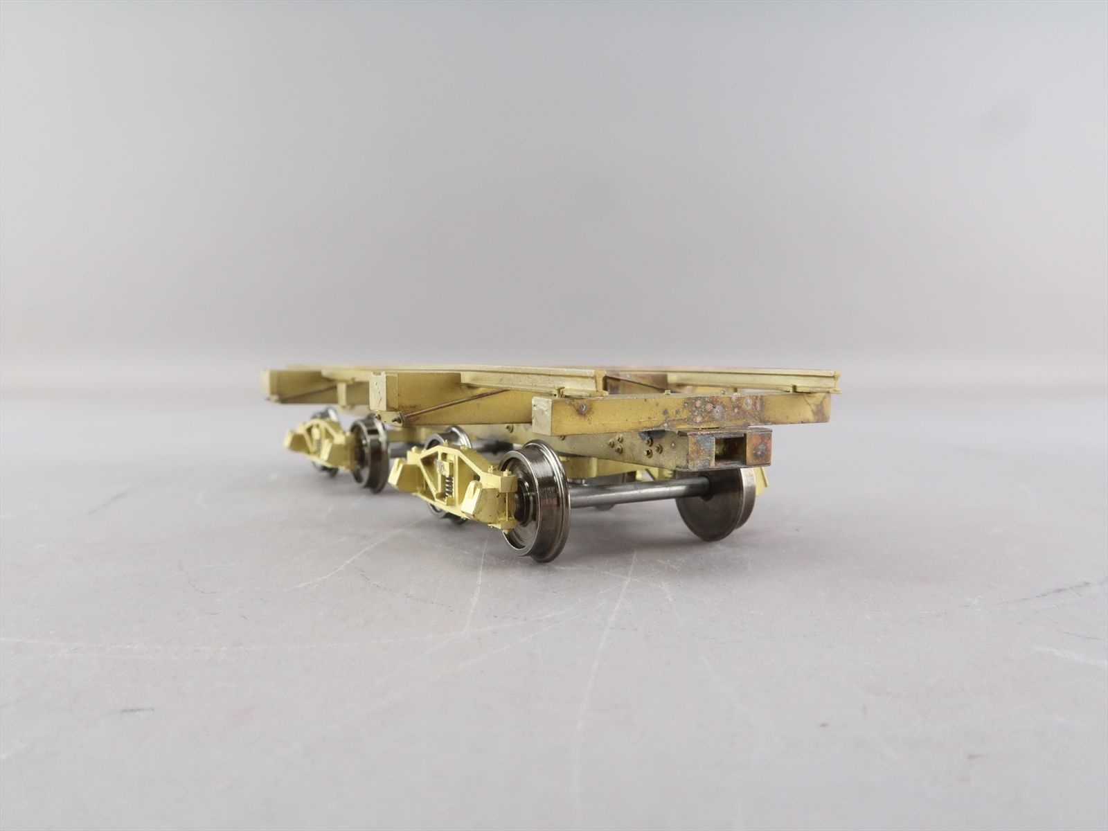 O Brass Model - TCW Car Works 3 Car Skeleton Log Cars - Unpainted - The ...