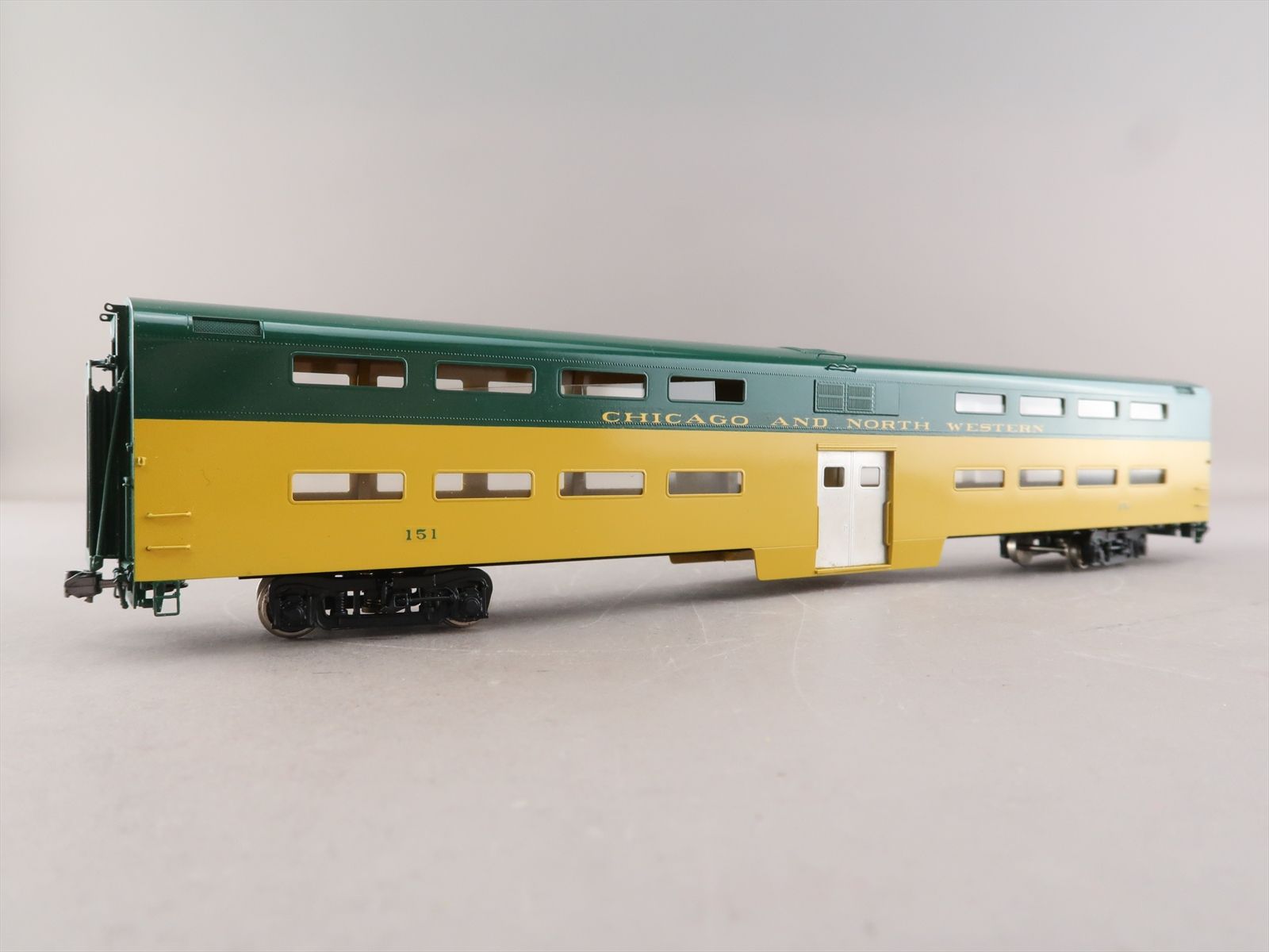 HO Brass Model - TCW Car Works C&NW Chicago & Northwestern 4 Window Bi ...