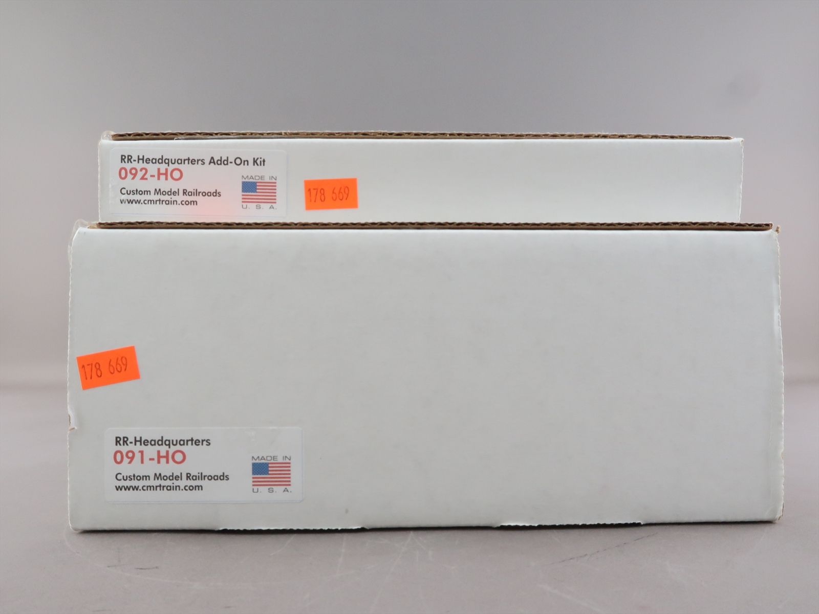 HO Unassembled Craftsman Kit - CMR 091 + 092 Railroad Headquarters with ...