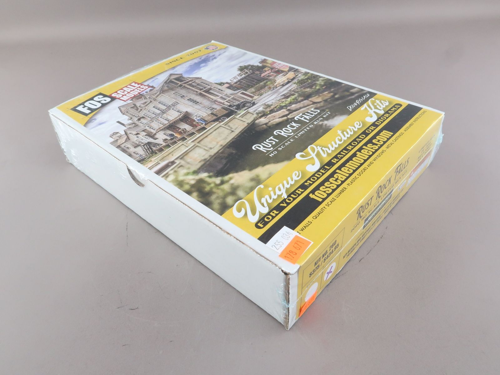 HO Scale Craftsman Kit - FOS 260 Rust Rock Falls Limited Run 1/200 w ...