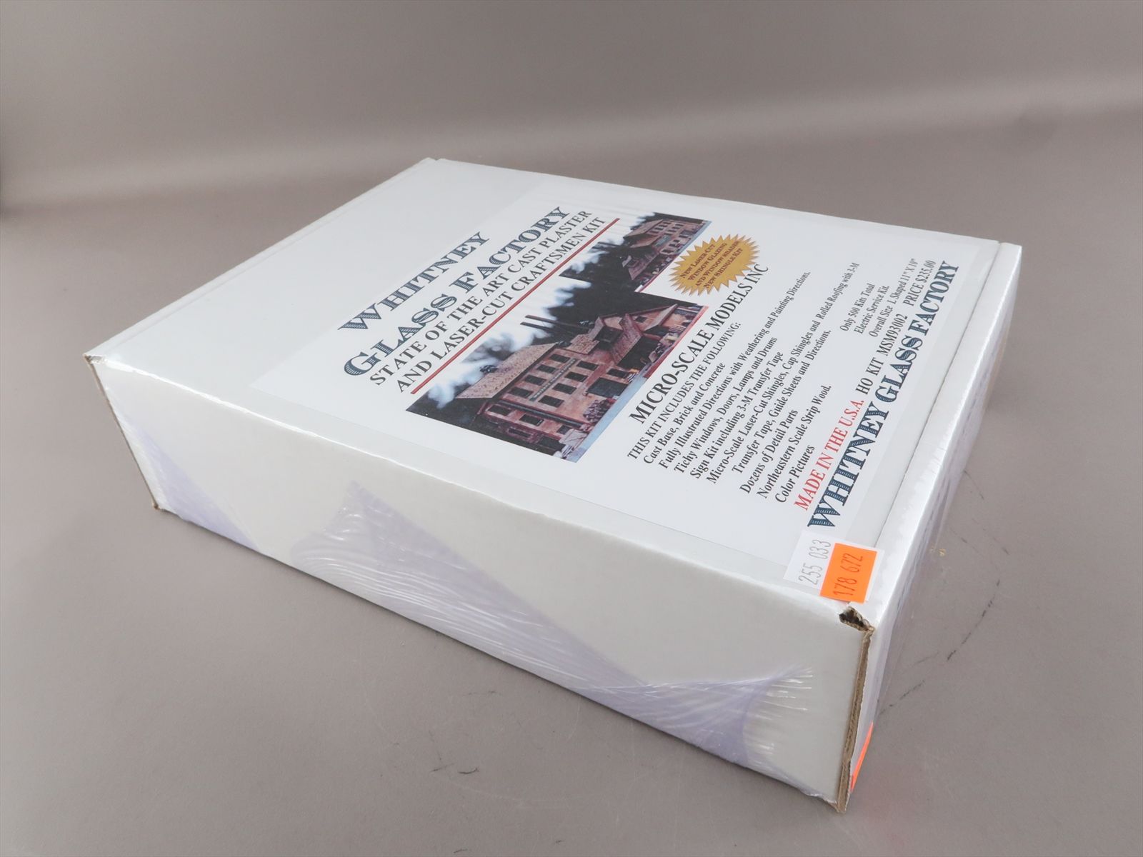 HO Craftsman Kit - Micro-Scale MSM93002 93002 Whitney Glass Factory ...