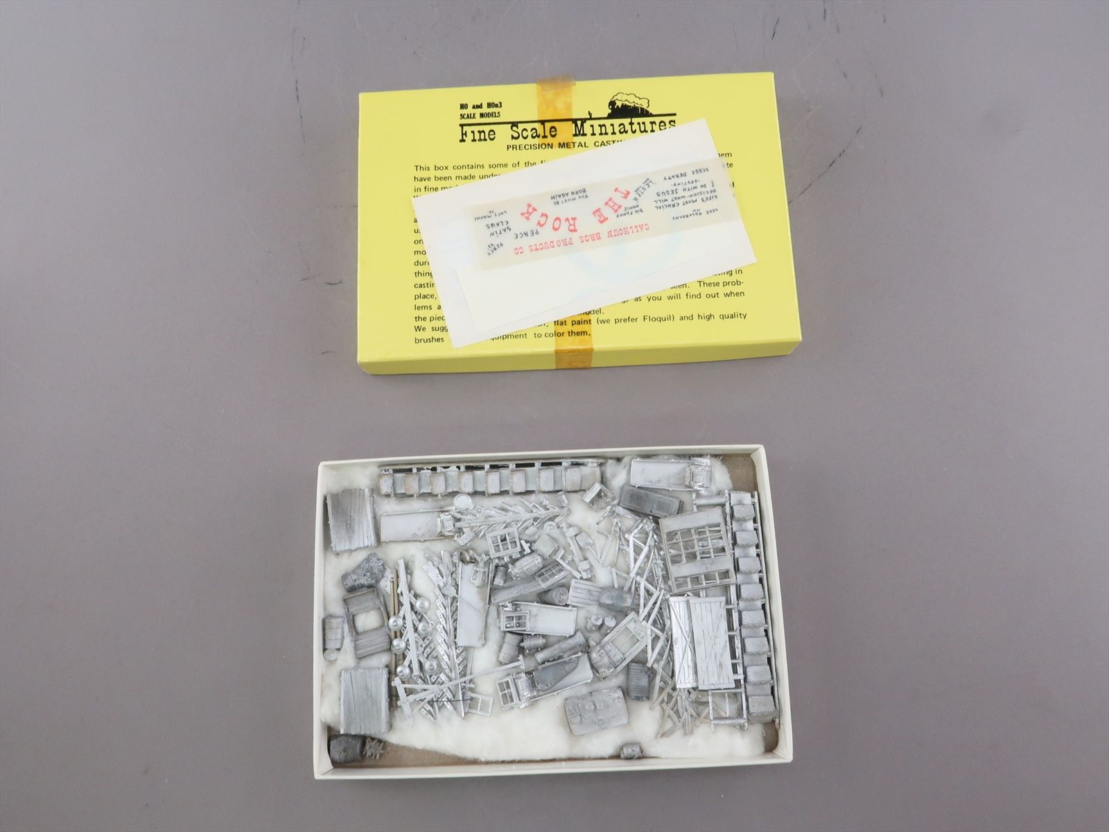 HO Craftsman Kit - FSM Fine Scale Miniatures Kit #165 The Rock Bunker ...