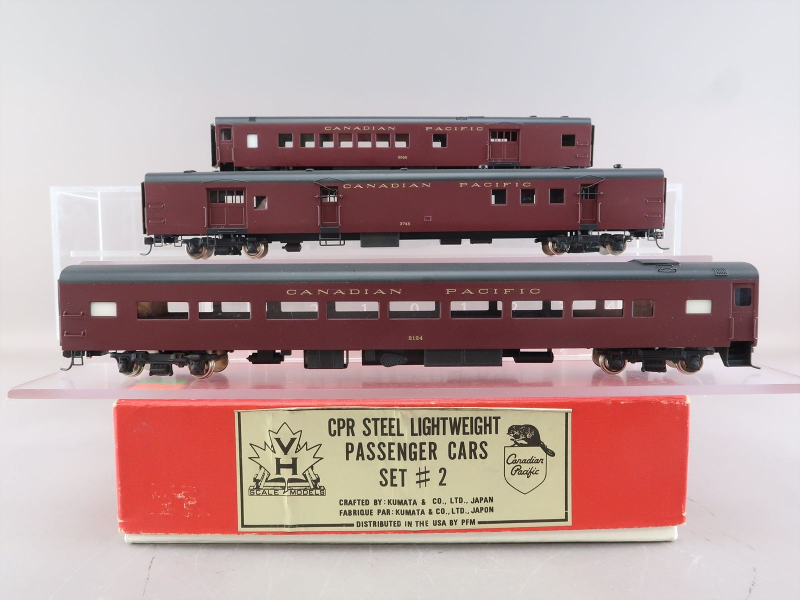 HO Brass Model - PFM / VH Van CP CPR Canadian Pacific Steel Lightweight ...