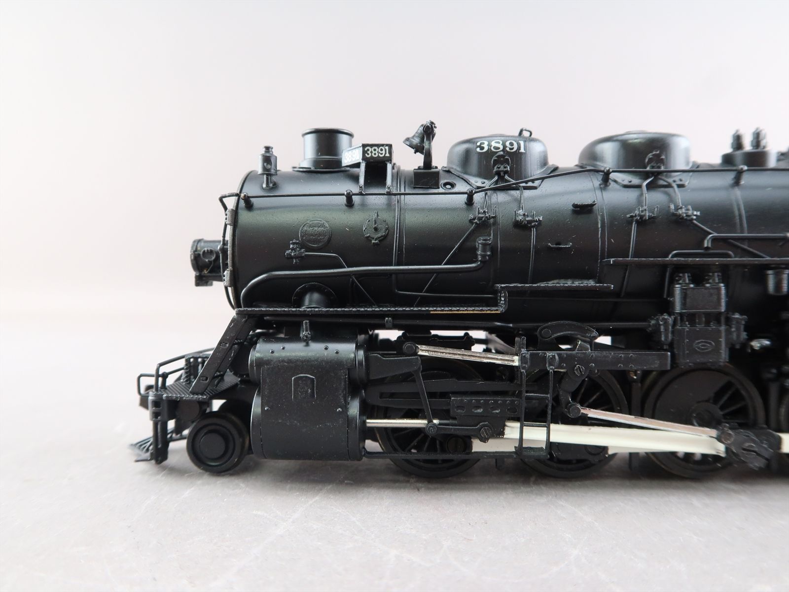 HO Brass Model - PFM AT&SF Santa Fe 2-10-2 #3891 - Custom - Late 1960's / Early 1970's Run ...