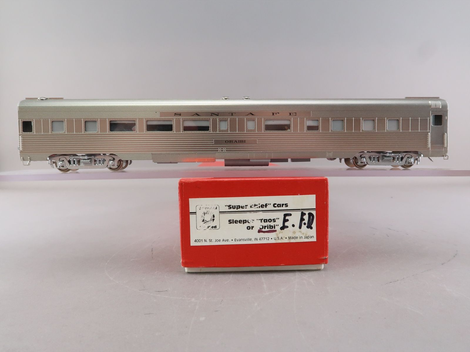 HO Brass Model - Oriental AT&SF Santa Fe Super Chief Sleeper ORAIBI - F ...