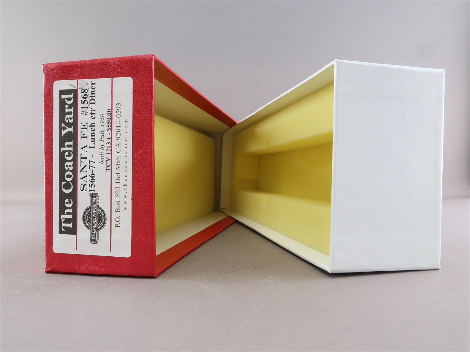 HO Brass Model - TCY 1213.1 AT&SF Santa Fe Lunch Counter Diner #1568 - F/P - Sam-Tech