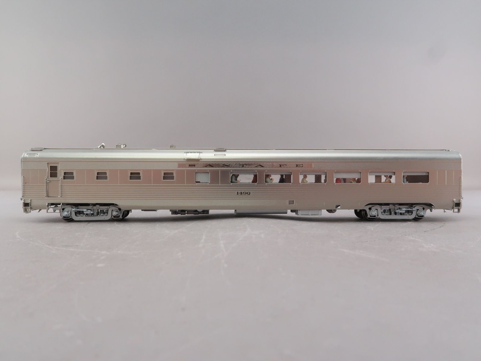 HO Brass Model - TCY 1211 AT&SF Santa Fe 36-Seat Diner Budd 1942 #1490 - F/P - 1996 Run - Samhongsa