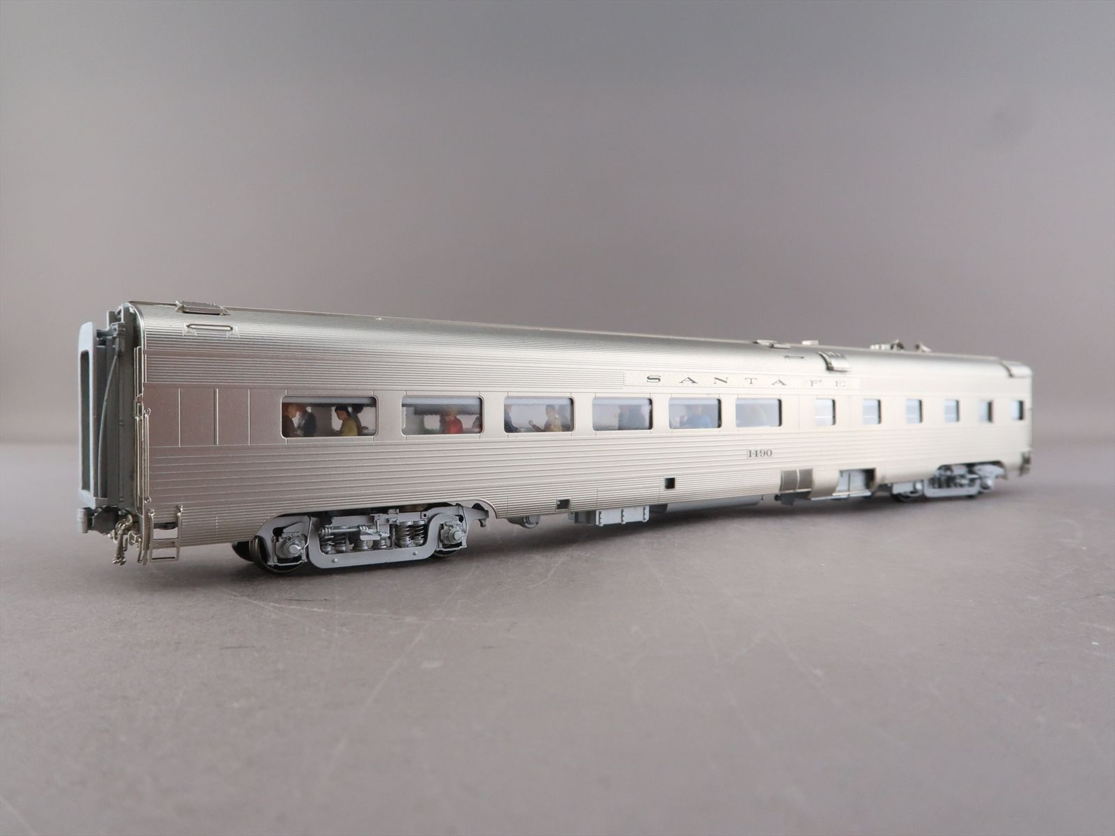 HO Brass Model - TCY 1211 AT&SF Santa Fe 36-Seat Diner Budd 1942 #1490 - F/P - 1996 Run - Samhongsa