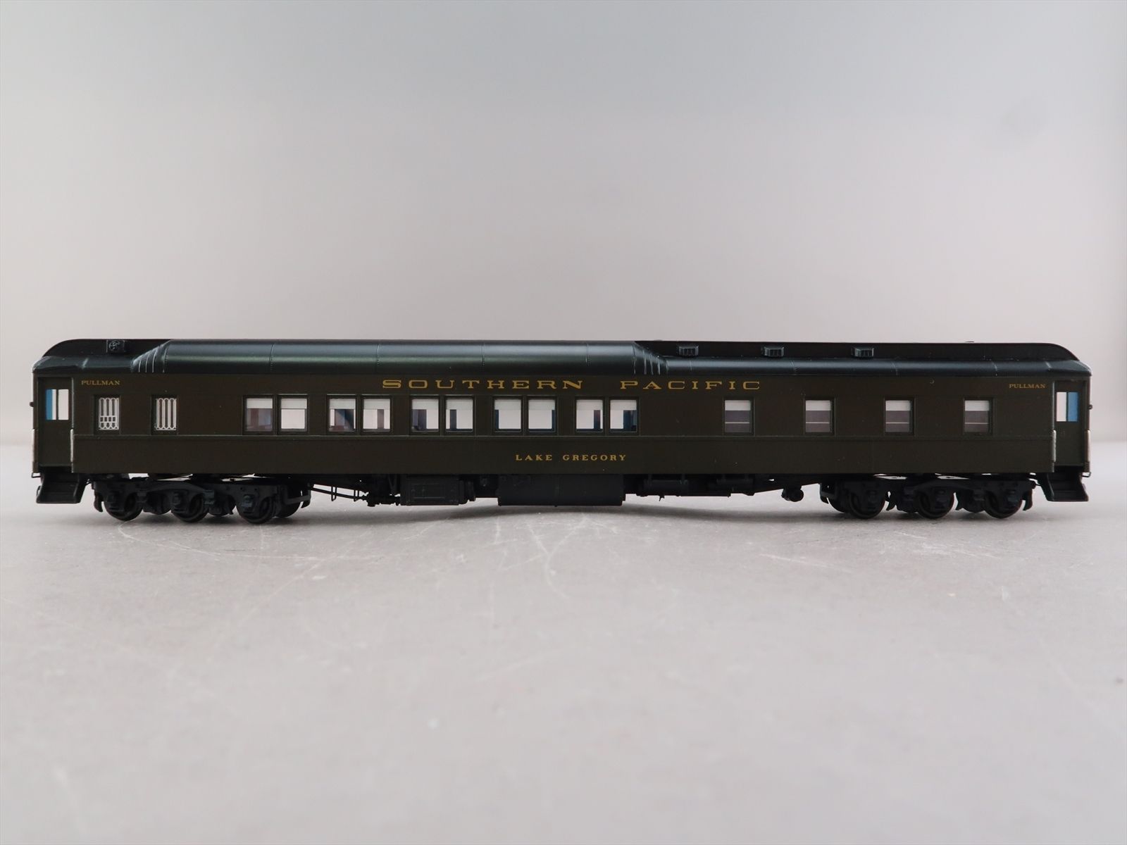 HO Brass Model - TCY 1402 SP Southern Pacific 10-1-2 Sleeper Dark Olive Pullman Lake Gregory - F ...