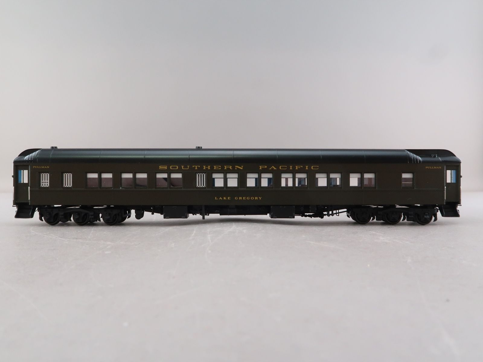 HO Brass Model - TCY 1402 SP Southern Pacific 10-1-2 Sleeper Dark Olive Pullman Lake Gregory - F ...