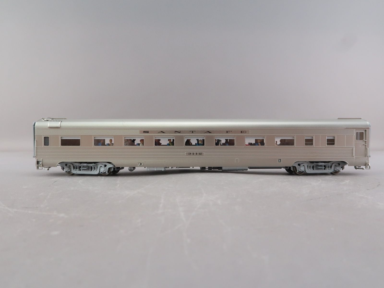 HO Brass Model - TCY 1264.1 AT&SF Santa Fe Coach #3112 - F/P - Samhongsa