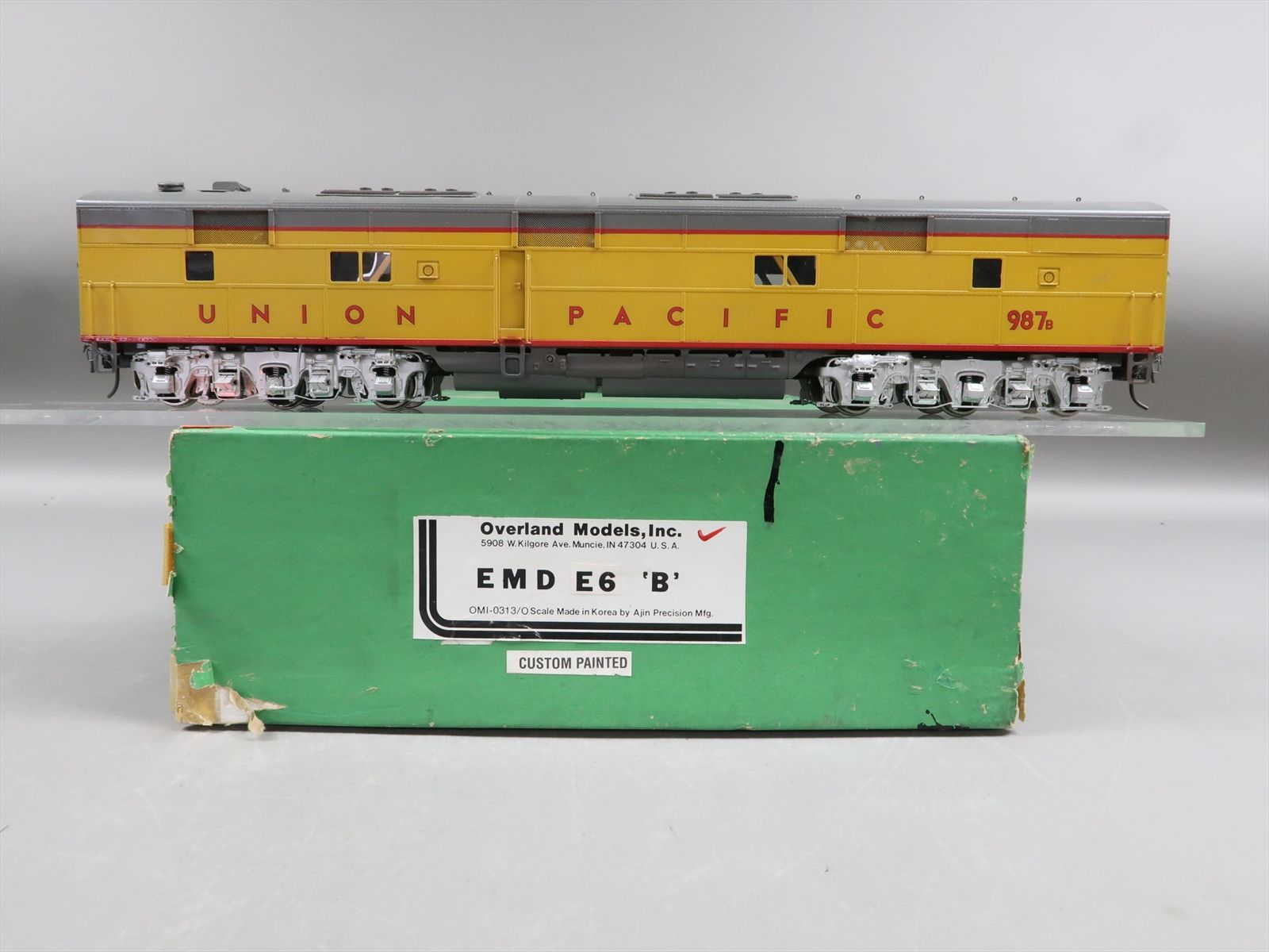 O Brass Model - OMI 0313 UP Union Pacific EMD E6 E7B B Unit #987B ...