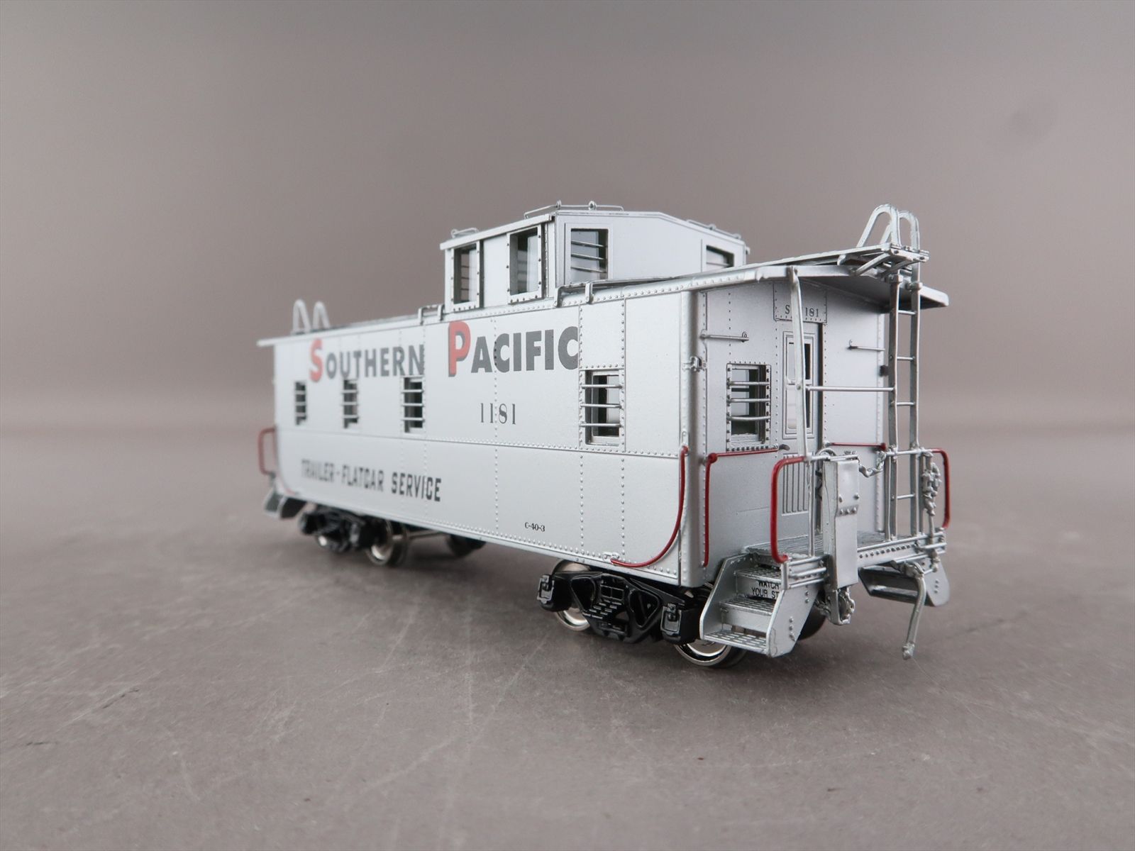 HO Brass Model - CIL 2407.1 SP Southern Pacific C-40-3 Caboose #1181 ...