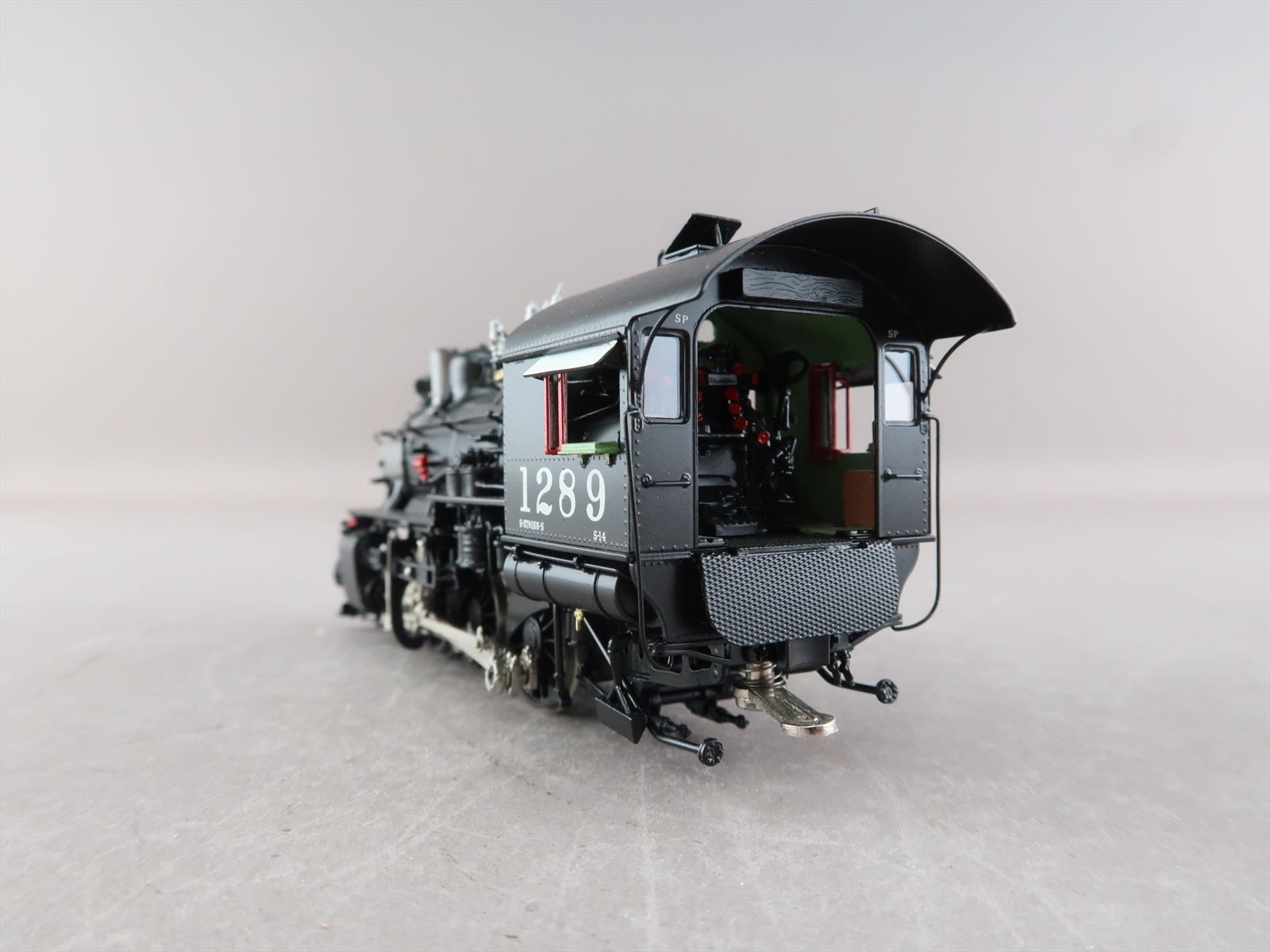 HO Brass Model - CIL 2391.1 SP Southern Pacific 0-6-0 S-14 #1289 Black Boiler - F/P - 2002 Run ...
