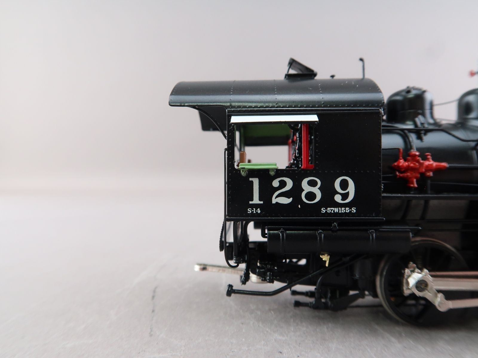 HO Brass Model - CIL 2391.1 SP Southern Pacific 0-6-0 S-14 #1289 Black Boiler - F/P - 2002 Run ...