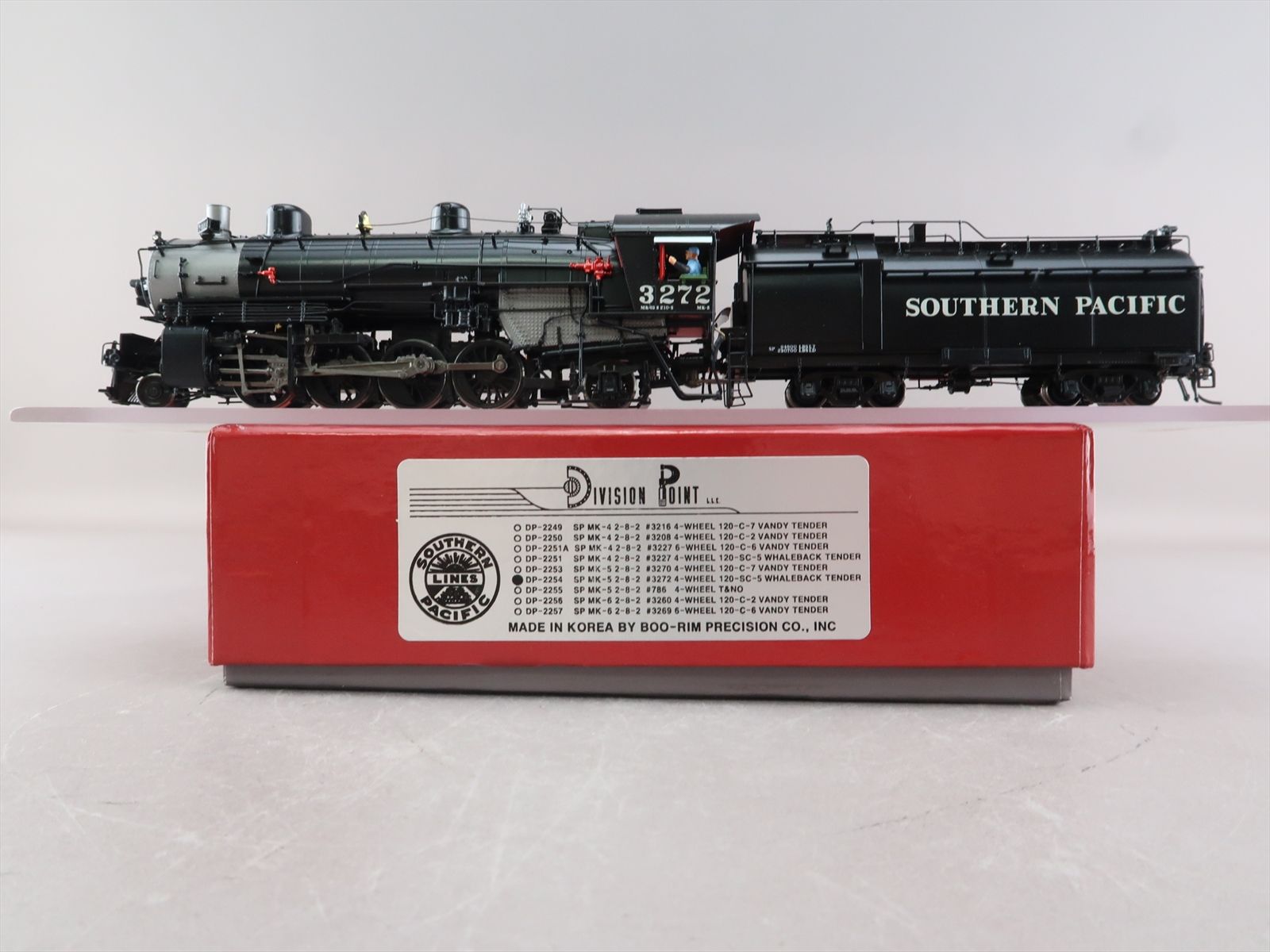 HO Brass Model - DP 2254 SP Southern Pacific MK-5 2-8-2 #3272 - F/P ...