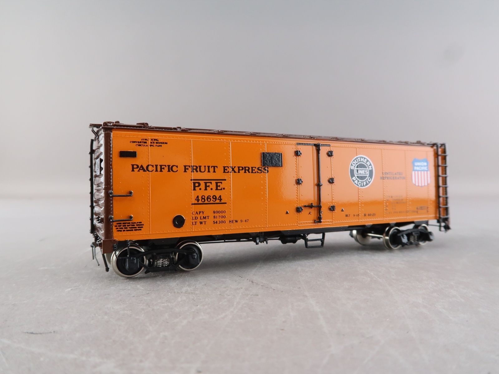 HO Brass Model - CIL 2137.1 PFE Pacific Fruit Express Union Pacific UP ...