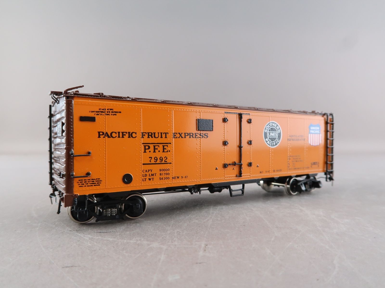 HO Brass Model - CIL 2137.1 PFE Pacific Fruit Express Union Pacific UP ...