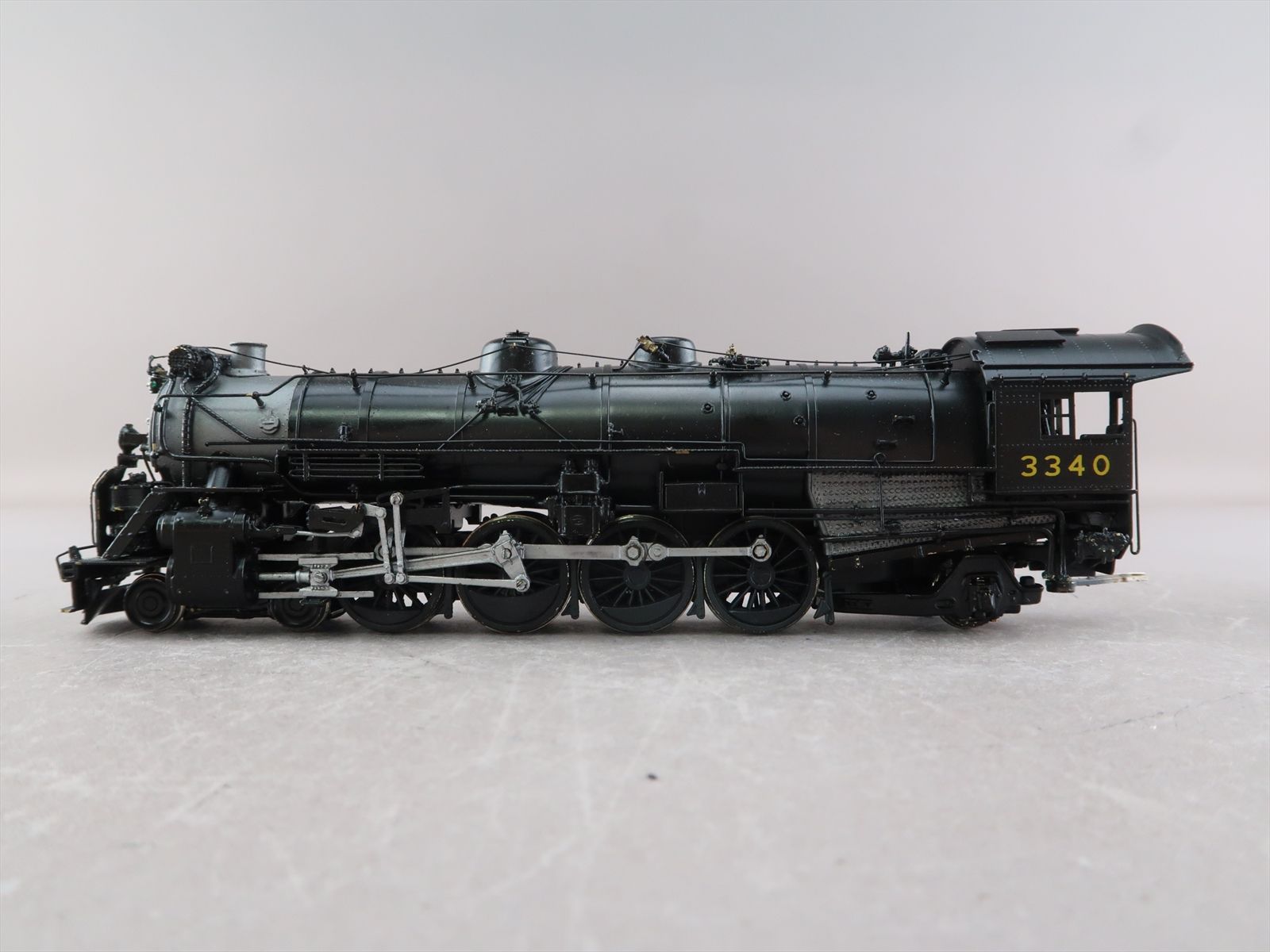 HO Brass Model - Key NH New Haven R-1A 4-8-2 #3340 - Custom - 1984 Run ...