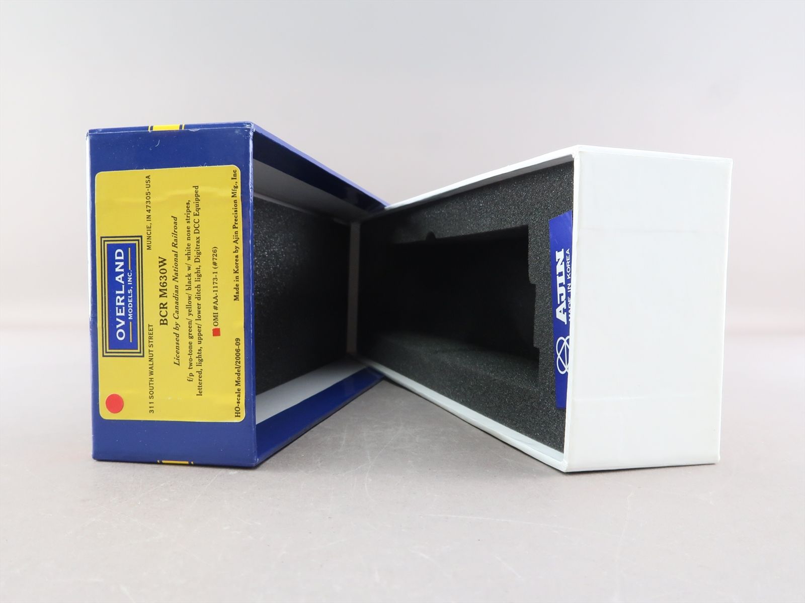 HO Brass Model - OMI AA-1173-1 BCR British Columbia Railway M630W #726 ...