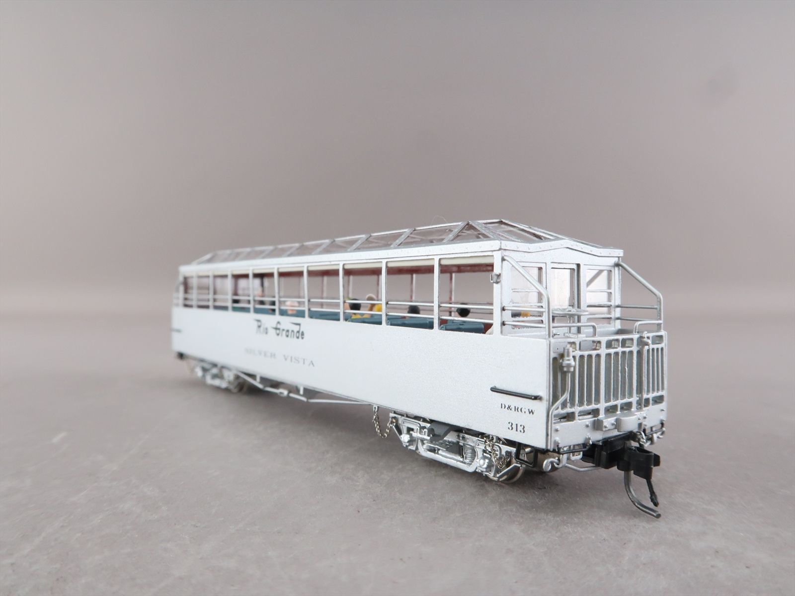 HOn3 Brass Model - BLW D&RGW Rio Grande Excursion Car #313 Silver Vista ...