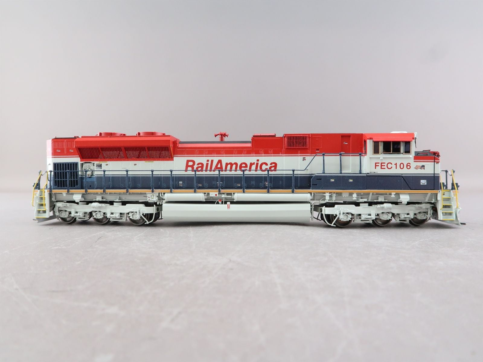 HO Brass Model - OMI AA-1607-1 FEC Florida East Coast SD70M-2 Isolated ...