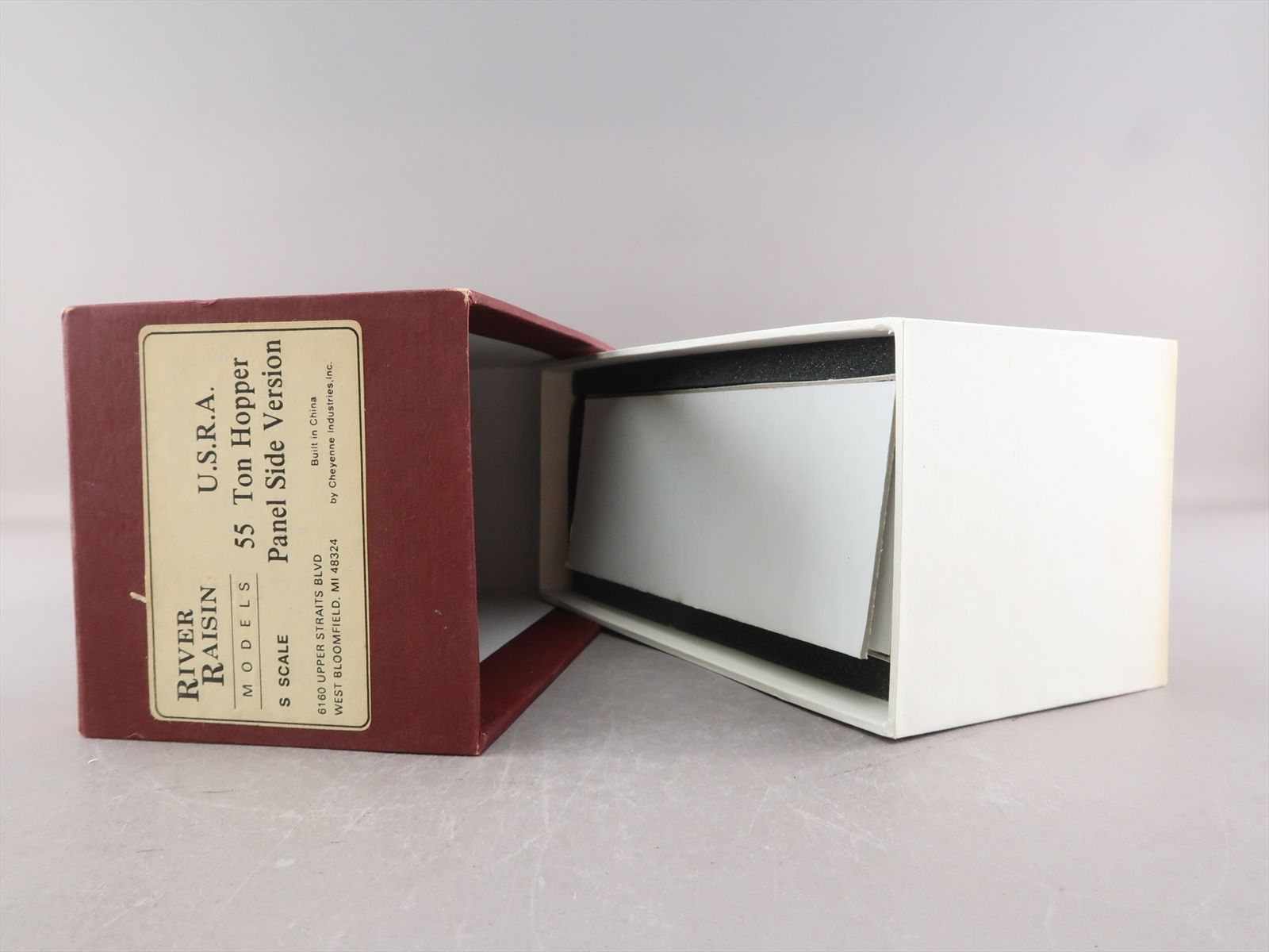 S Brass Model - RRM River Raisin Models USRA 55-Ton Open Hopper Car As ...