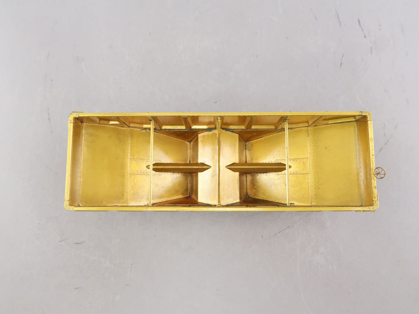 S Brass Model - RRM River Raisin Models USRA 55-Ton Open Hopper Car As ...